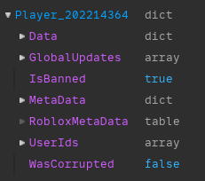 Help modifying dictionary values in a datastore - Scripting Support ...
