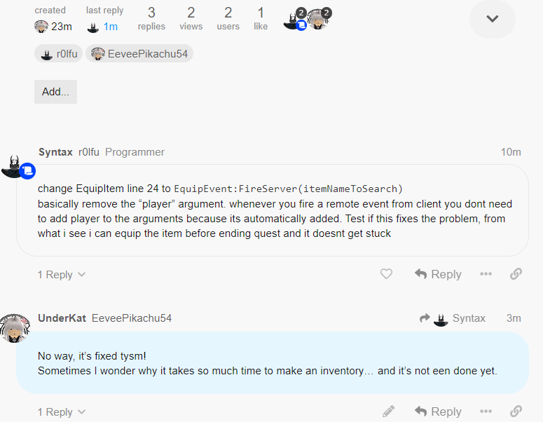 A child of a folder when GetChildren() is being printed "Folder has no children" - Scripting ...