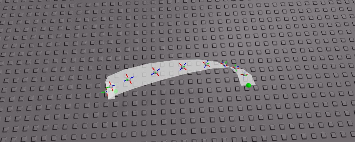 How do i get the CFrame rotation along a beam using the CFrame rotation ...