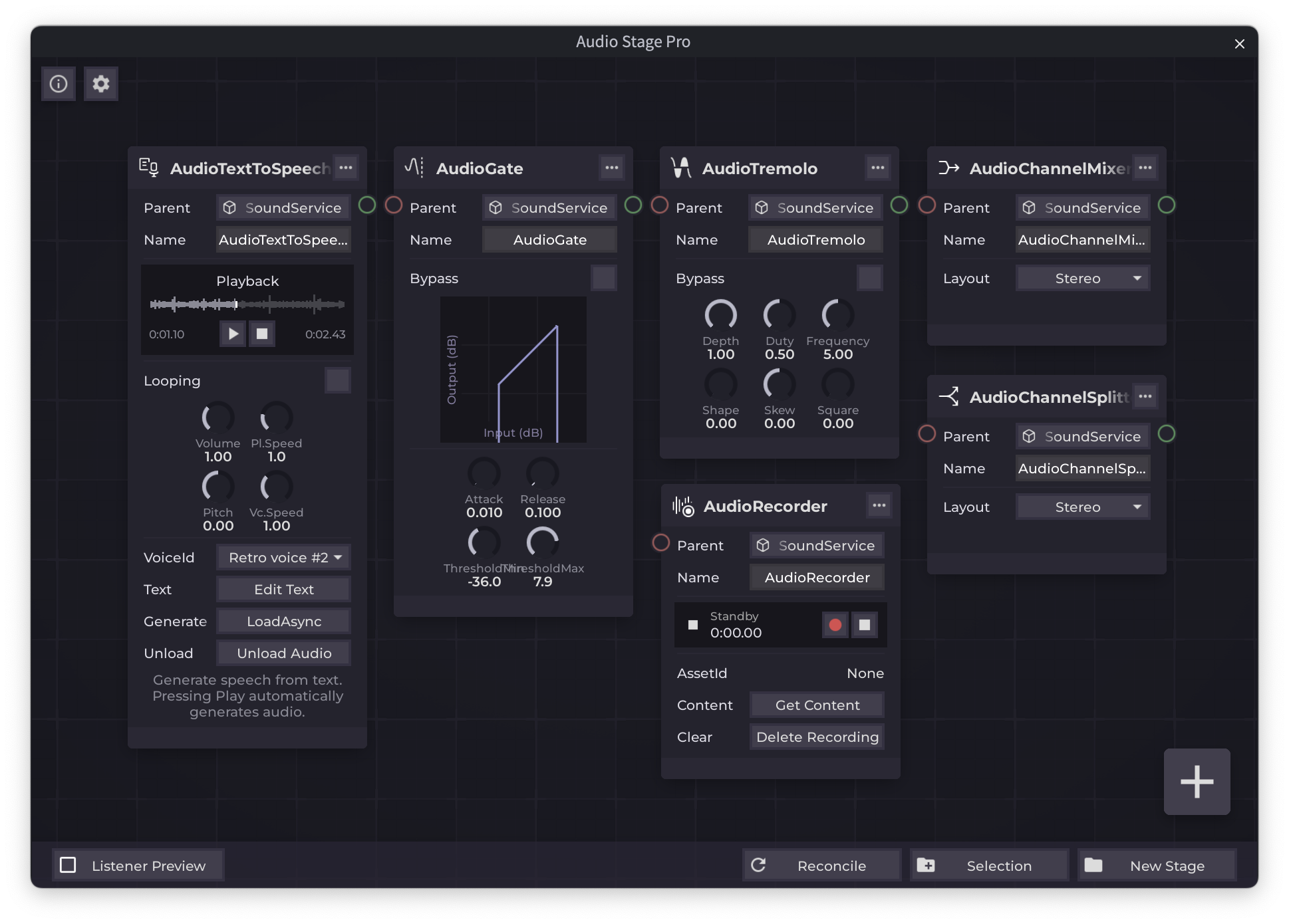 Audio Stage Pro - A powerful plugin for the new Audio APIs - Community ...
