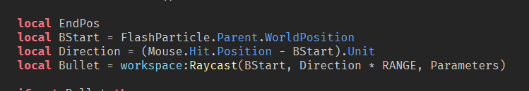 Problem with Getting Position of Raycast Result - Scripting Support - Developer Forum | Roblox