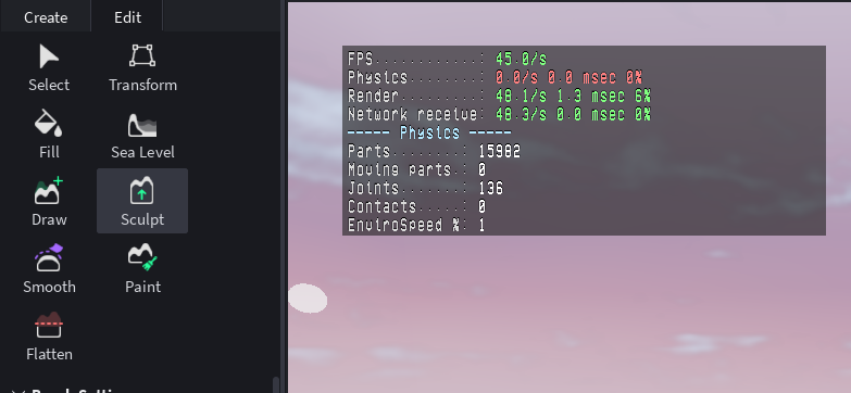 Opening and using terrain tools degrades FPS - Studio Bugs - Developer ...