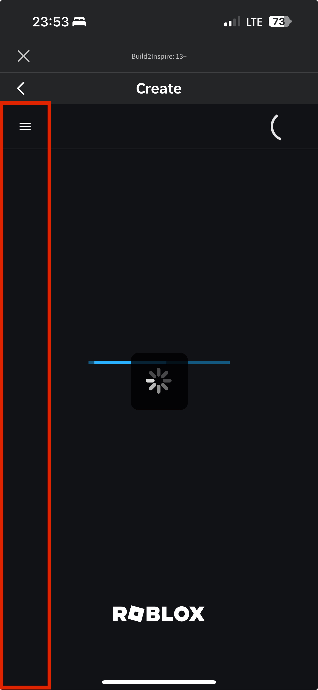Pressing left side of the screen when the page isnt fully loaded closes ...