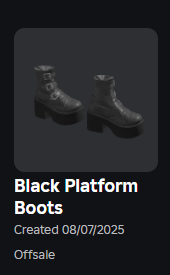 UGC Shoe Bundle Orientation not as intended - Art Design Support - Developer Forum | Roblox