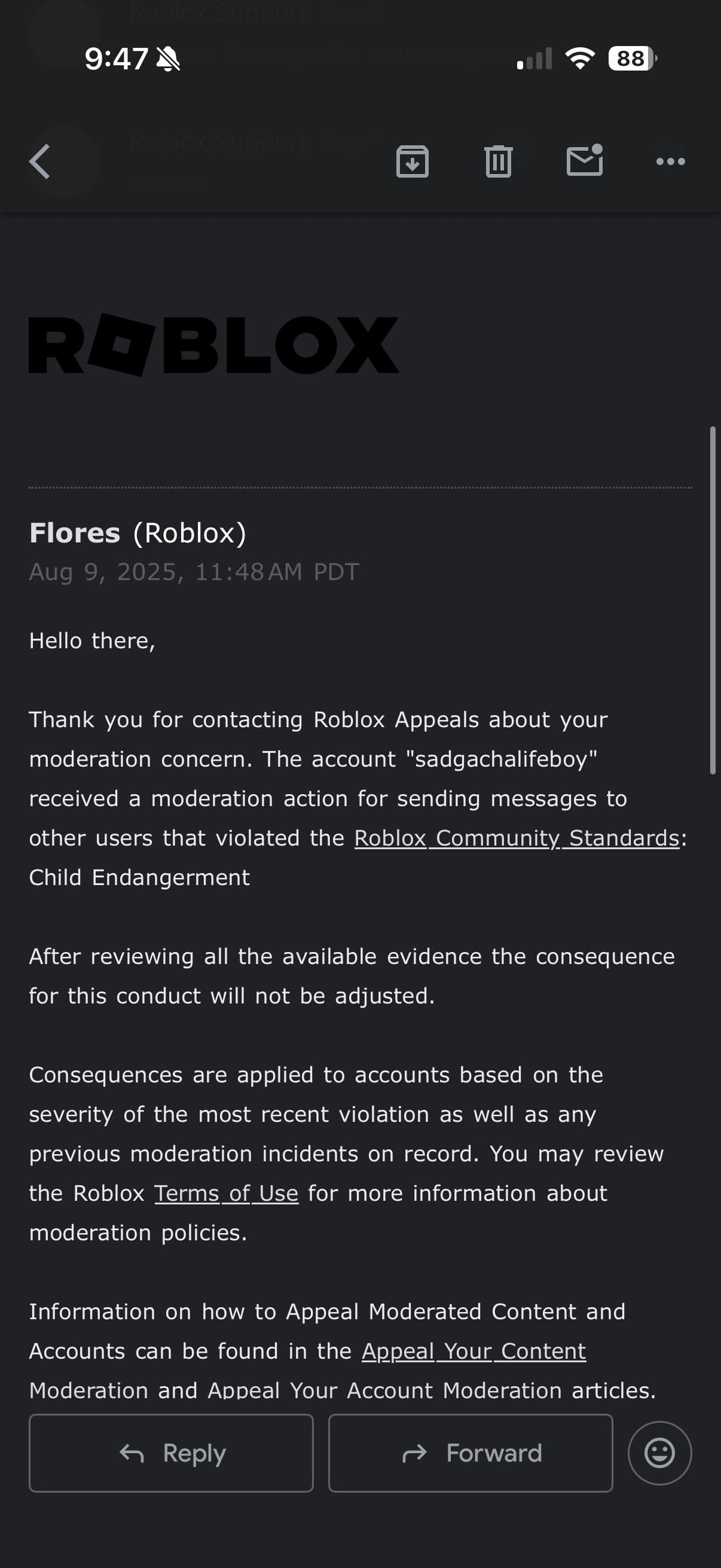Possible false-positive automatic “Child Exploitation” bans via chat ...
