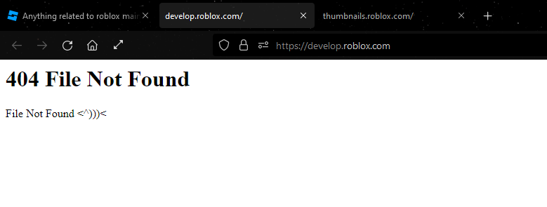 Anything related to roblox main features not loading on PC - Website ...