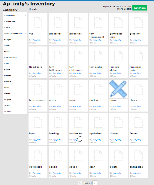 Decal thumbnails are not loading properly en-masse on the website ...