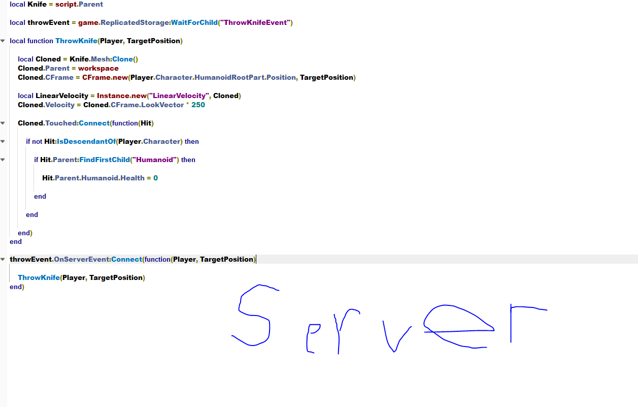 How to fix my knife client script and server script? - Page 2 - Scripting Support - Developer ...