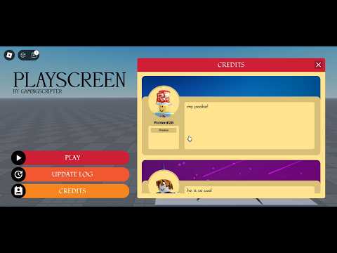 Main Menu - Amazing UI - Fully Scripted - Creations Feedback - Developer Forum | Roblox