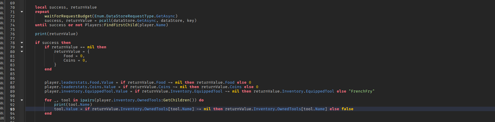 Anyone Know Why It Says Serverscriptserviceplayer Data93 Attempt To 2064