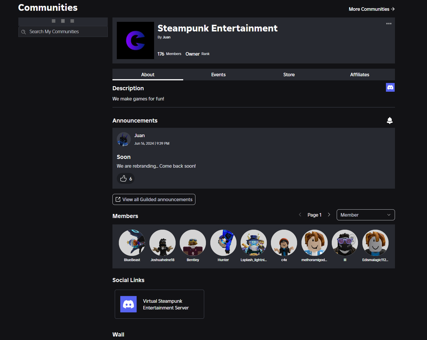 Community (Group) Pages Not Loading Regardless of Group or Refresh ...