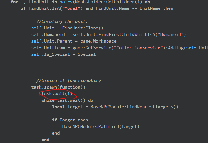 NPC takes a break from moving before moving again - Scripting Support - Developer Forum | Roblox