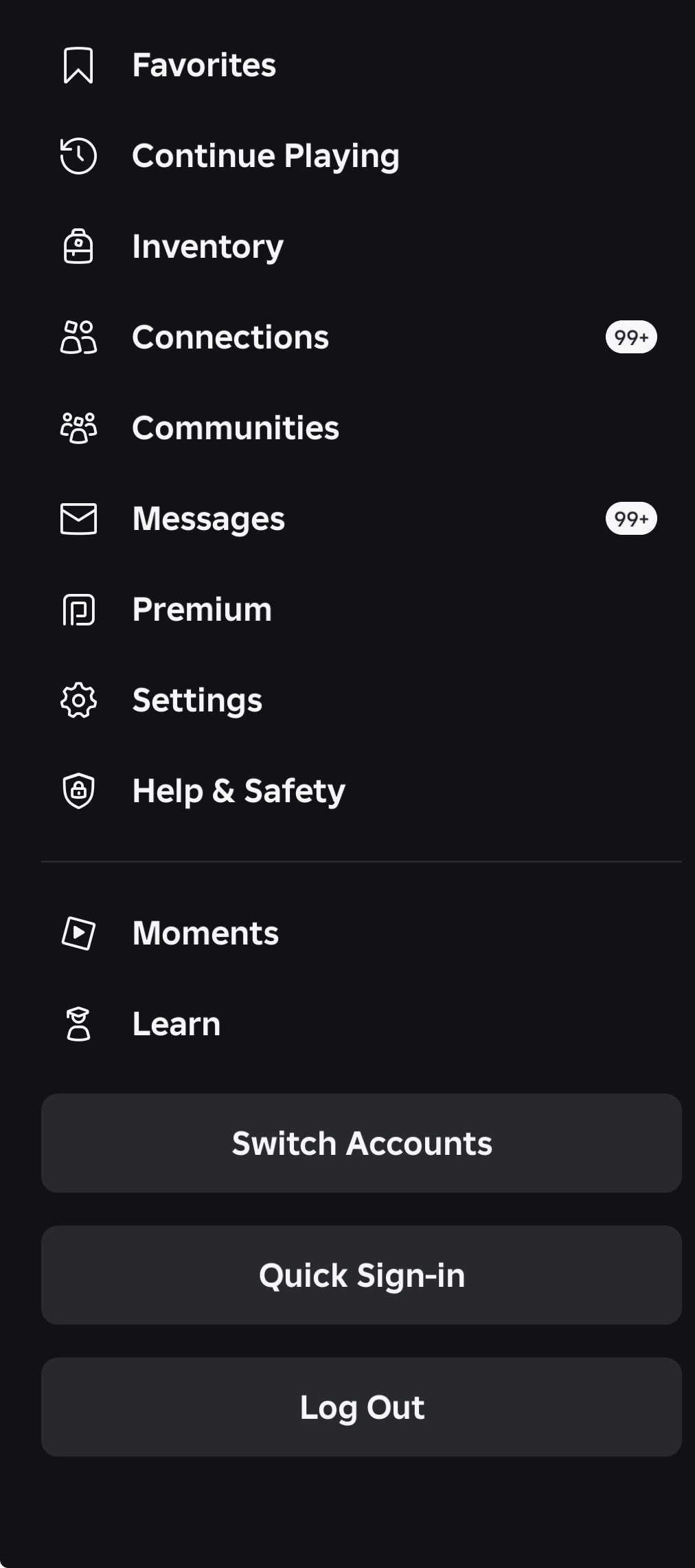 Creator hub missing on mobile app - Other Bugs - Developer Forum | Roblox