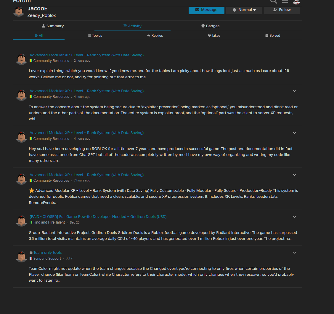 Advanced Modular XP + Level + Rank System (with Data Saving ...
