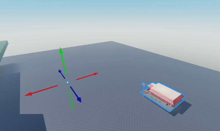 Why are the arrows so far from the model and how can i fix it ...