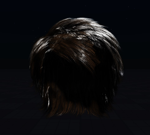 Realistic hair texture appears weird in studio - Art Design Support ...