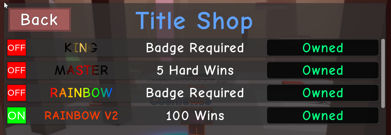 Title system performance issues - Scripting Support - Developer Forum | Roblox