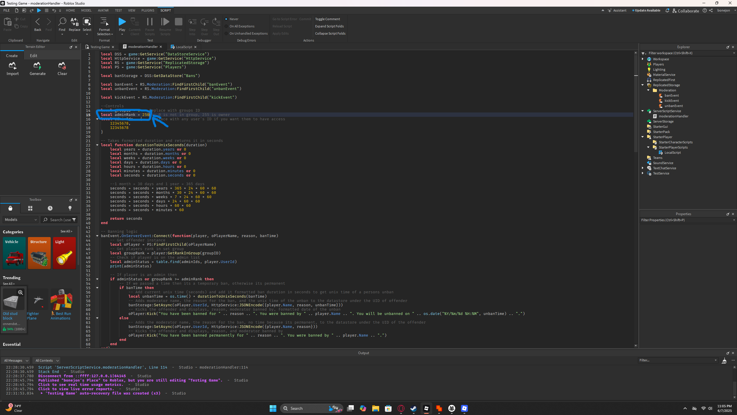 Easy To Use Moderation System - Community Resources - Developer Forum ...