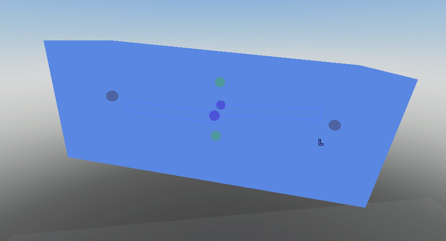 Selection highlight randomly shows massive thick bounding box outline ...