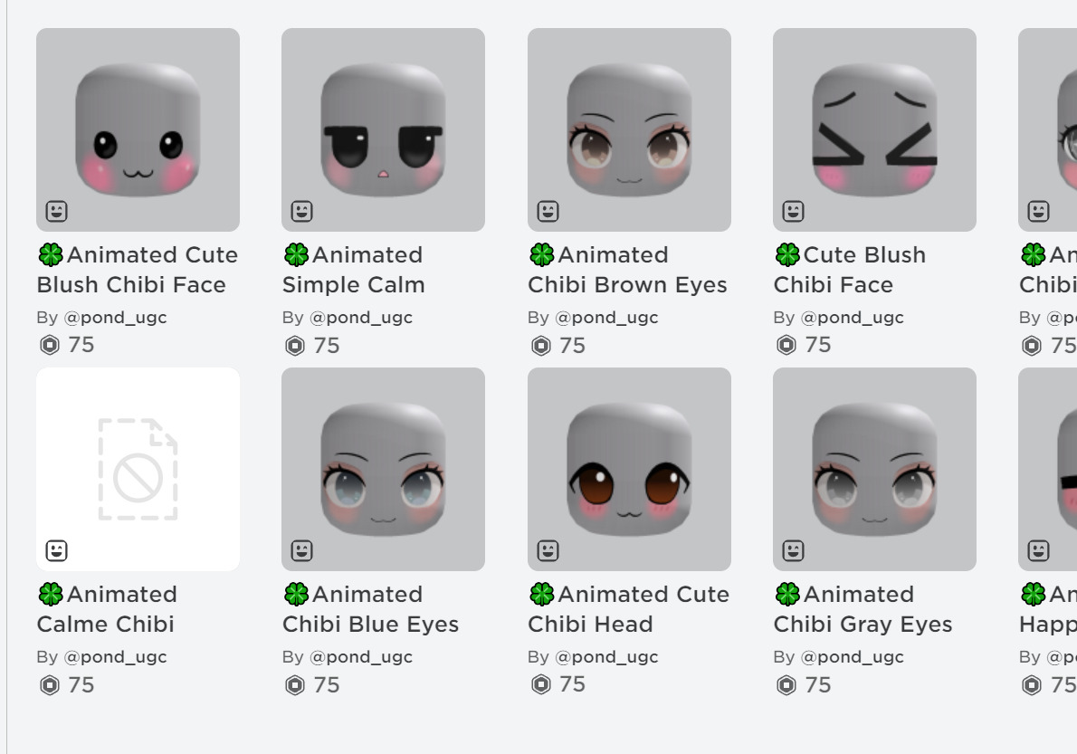 UGC dynamic head thumbnails don’t display despite being approved - Roblox Application and ...