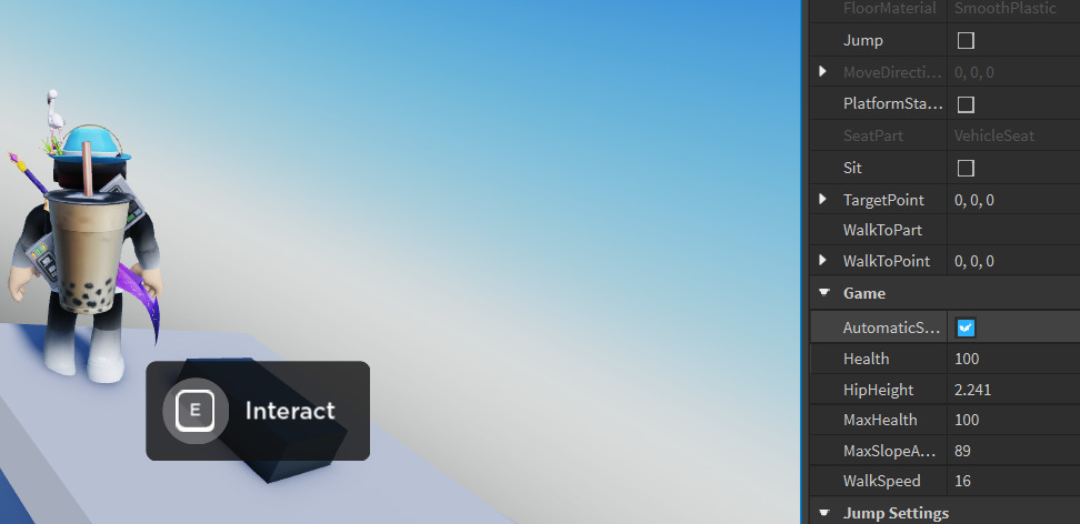 Reset Humanoid.SeatPart - Scripting Support - Developer Forum | Roblox