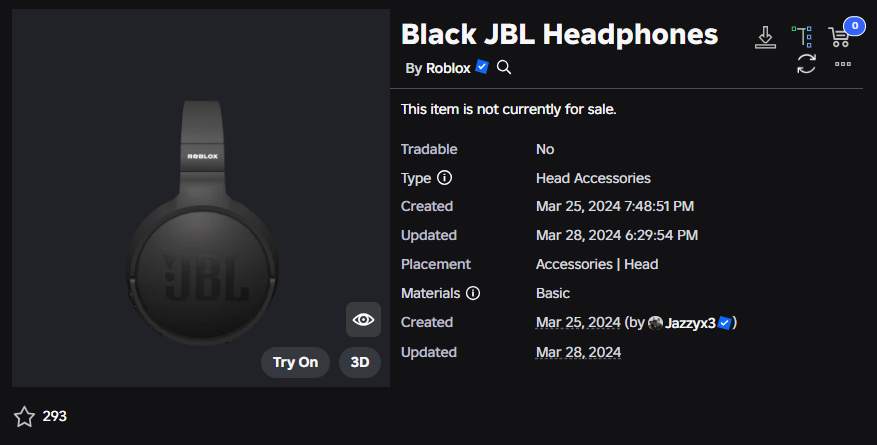 "Black JBL Headphones" has an improper thumbnail - Catalog Asset Bugs ...
