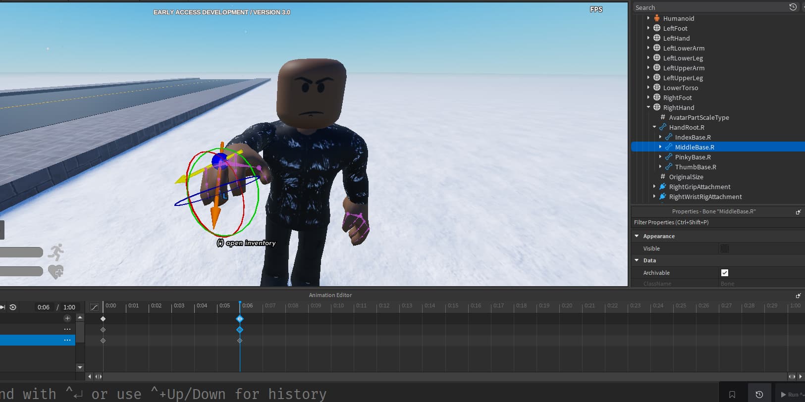 How to animate the fingers on Roblox Boy Package? - Platform Usage ...