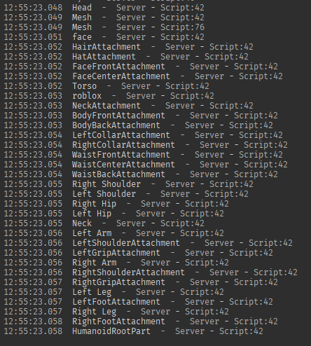 GetDescendants() for loop ignores some classes - Scripting Support ...