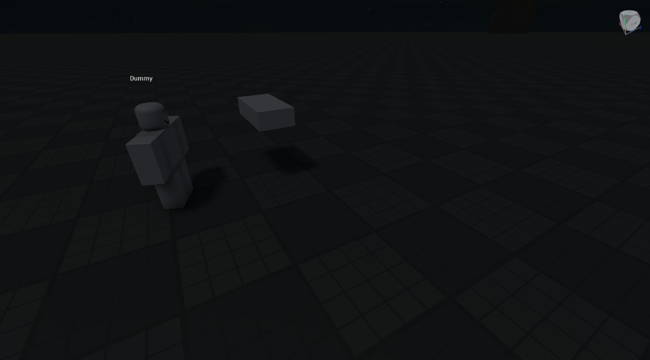 Make part appear behind a player then follow player but stay at a certain angle relative to how ...