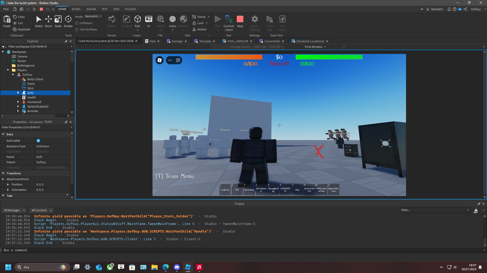 Shift-Lock like camera but Acts weird on Right Click - Scripting Support - Developer Forum | Roblox
