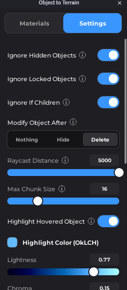 Object to Terrain | Convert Parts, Meshes, and Unions - Community ...