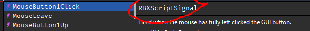 How do I make custom signals for example GuiButton.MouseButton1Hold ...