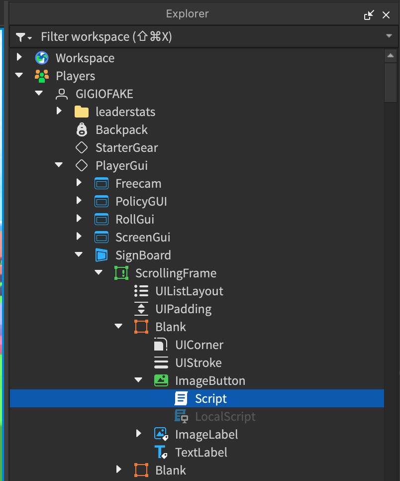 Gui Events On Surfacegui Dont Fire Scripting Support Developer