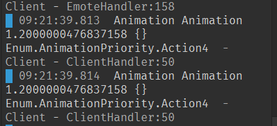 Animator's .AnimationPlayed gives blank properties for AnimationTrack properties? - Scripting ...
