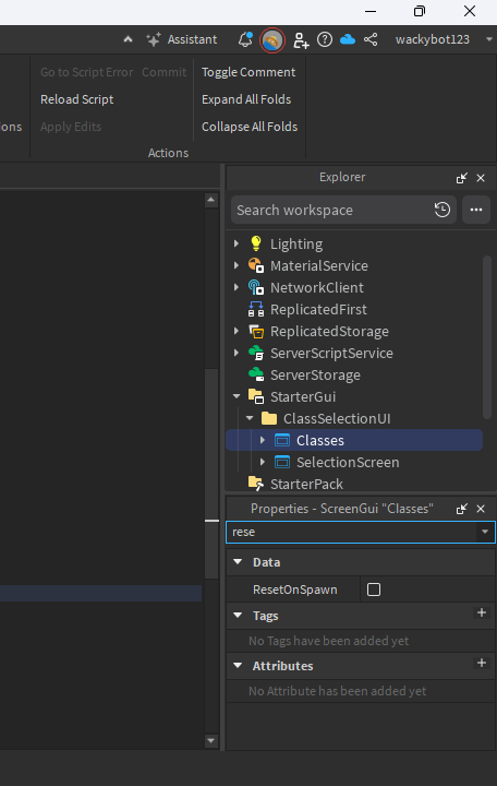 Can someone tell me why my UI is reapperaing even thoujgh Reset on spawn is set to false ...