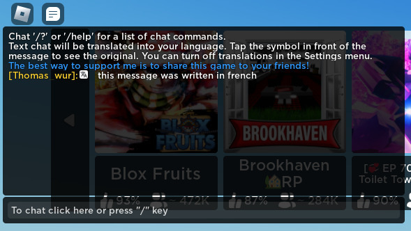 Script_CoreScripts/ExperienceChatMain Very Slow - Page 2 - Engine Bugs - Developer Forum | Roblox
