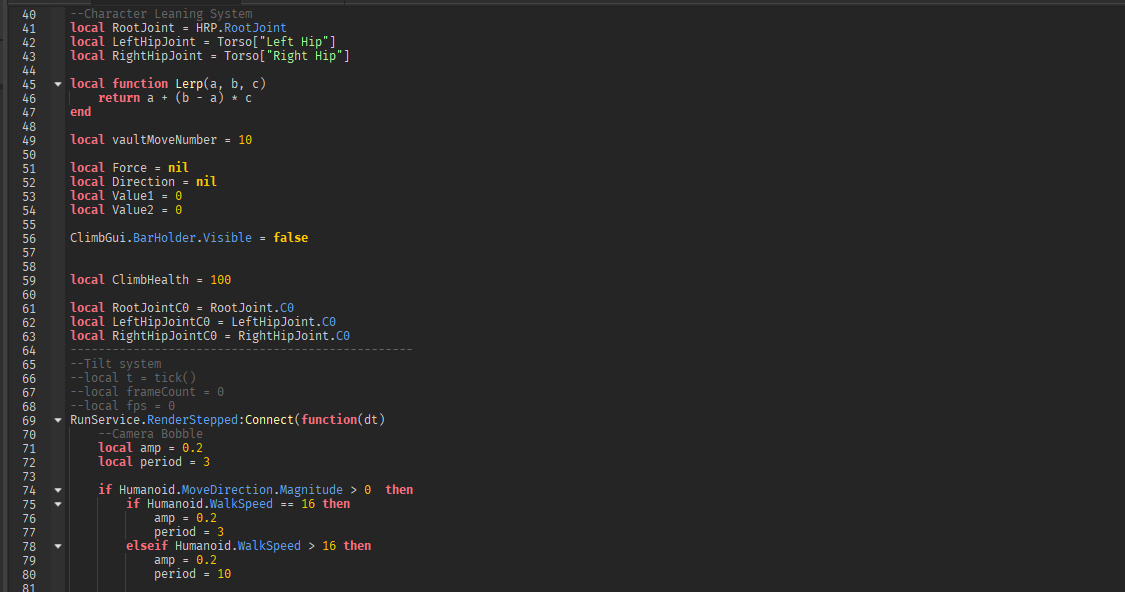 Why is there a delay before my movement system works - Scripting Support - Developer Forum | Roblox