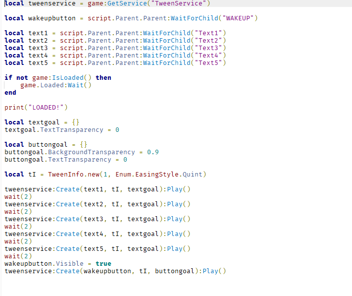 Errors I can not fix - Scripting Support - Developer Forum | Roblox