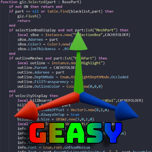 Geasy - A Simple & Easy to Use Gizmo Debugging Tool - Community Resources - Developer Forum | Roblox