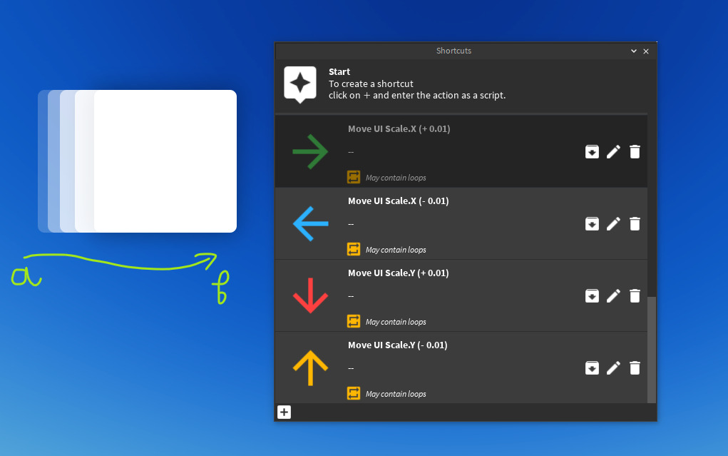 Shortcuts - Creating and Saving Internal Script Commands | Plugin - Page 2 - Community Resources ...