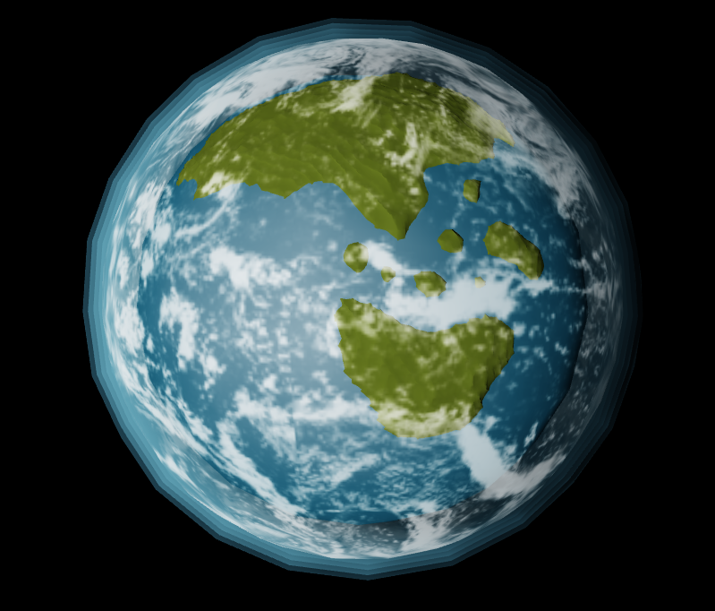 how to draw earth realistic