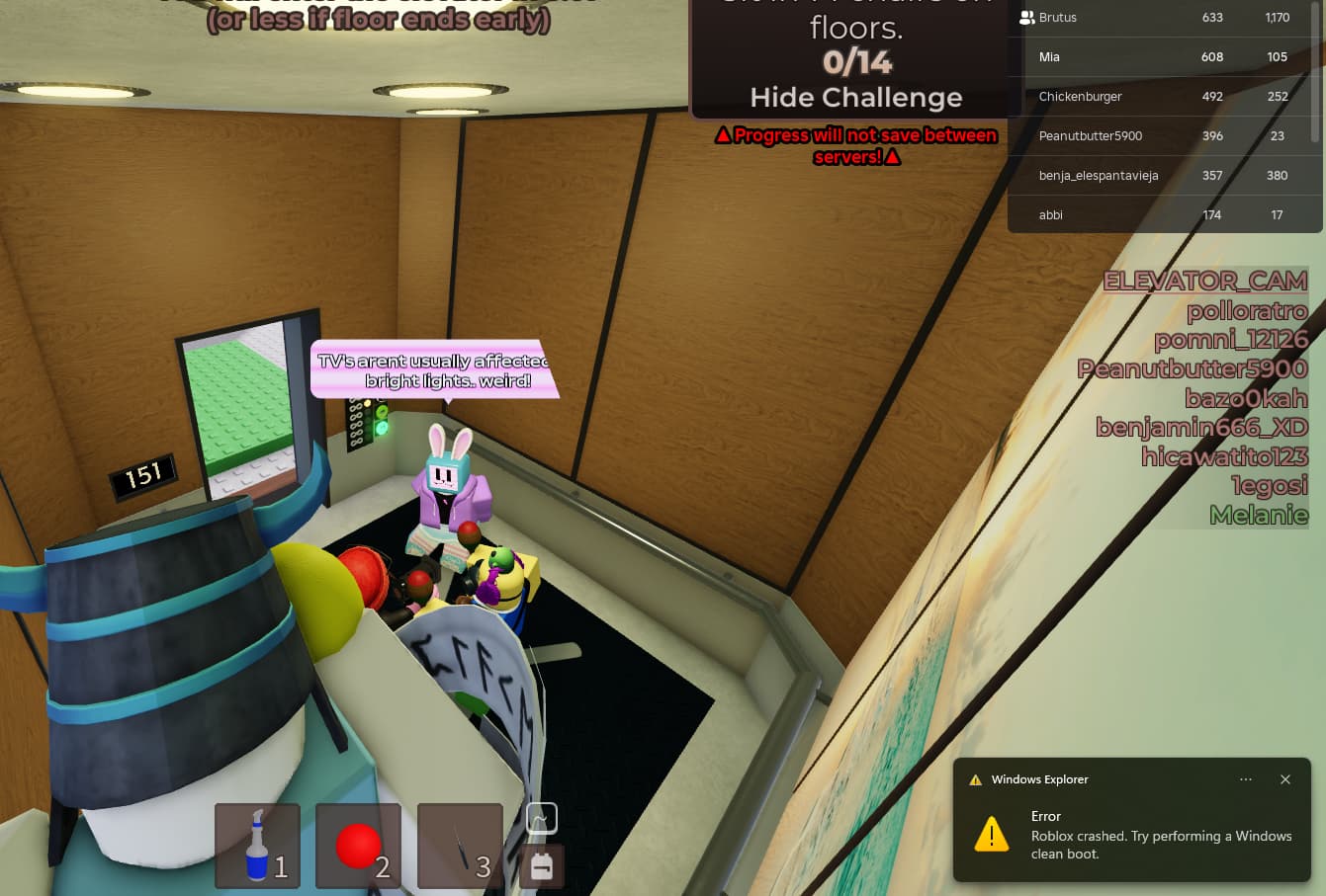 "Try performing a Windows Clean Boot" crash - Roblox Application and ...