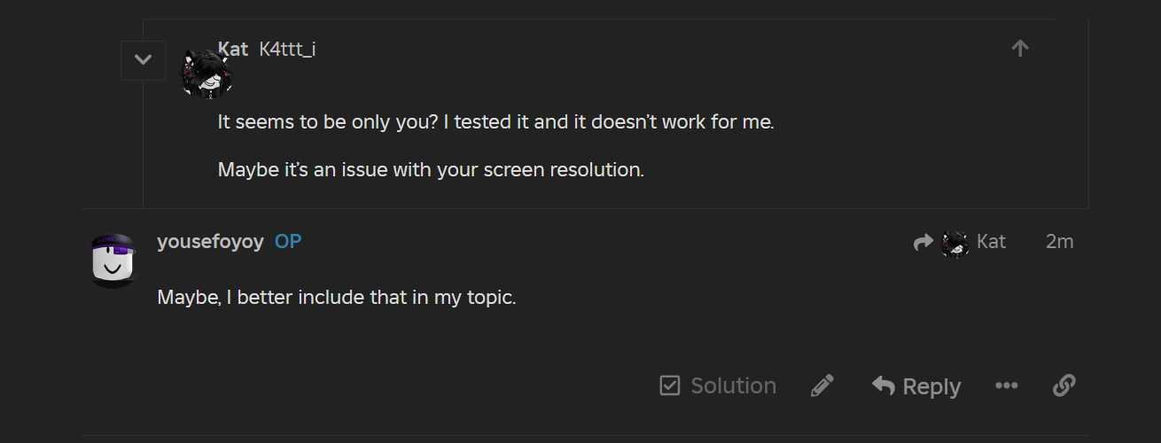 Avatar Icon and Username/Display name overlay bug - Forum Bugs ...