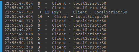 Value keeps looping back to value it has already passed - Scripting Support - Developer Forum ...