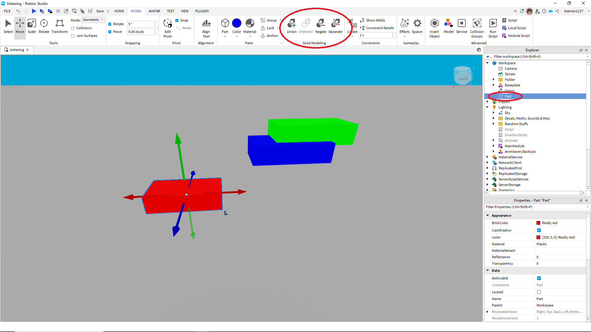 Solid modeling and grouping options in toolbar are buggy when selecting ...