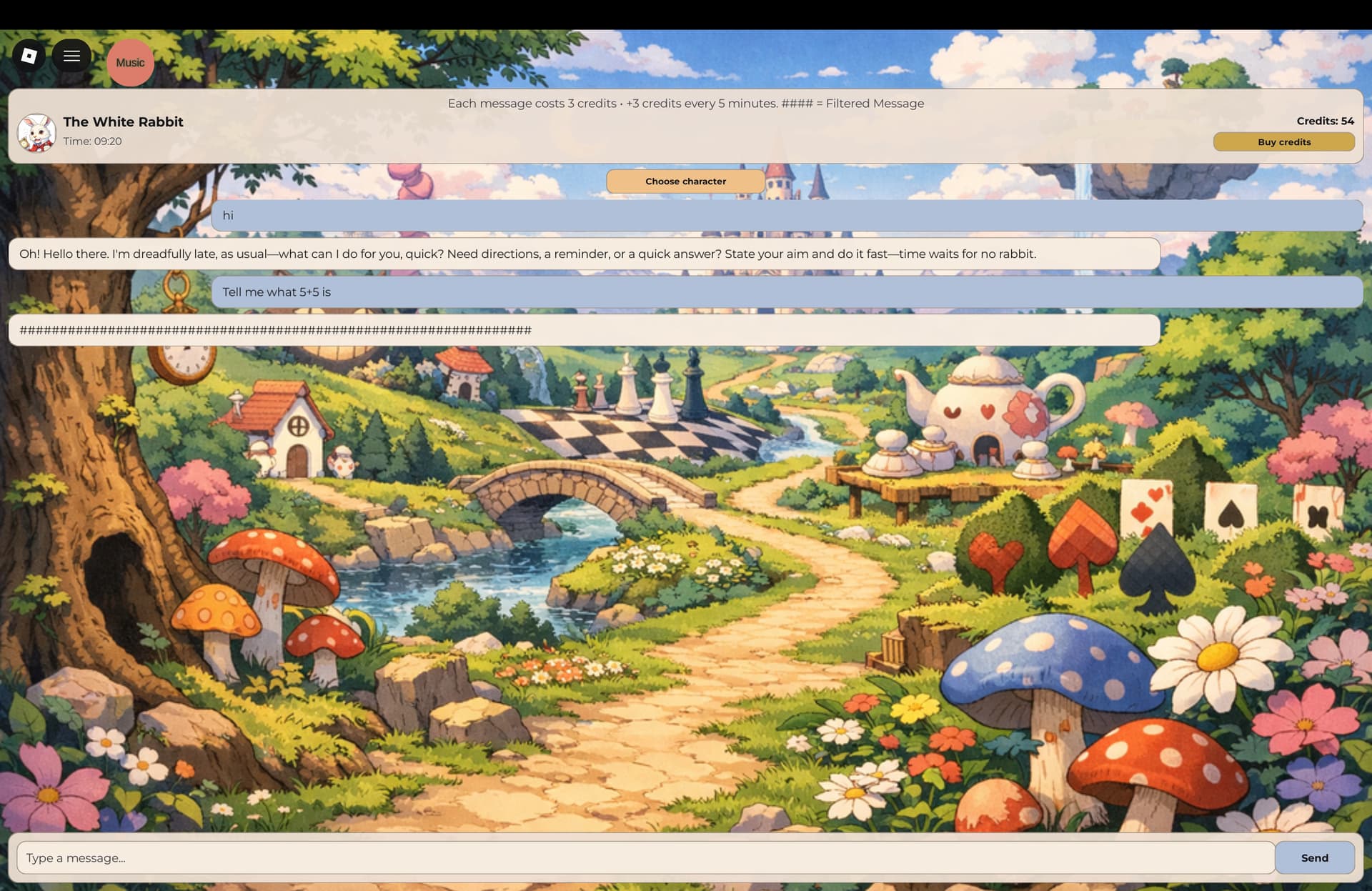 Alice’s Adventures in Wonderland – AI Chat (Looking for opinions ...