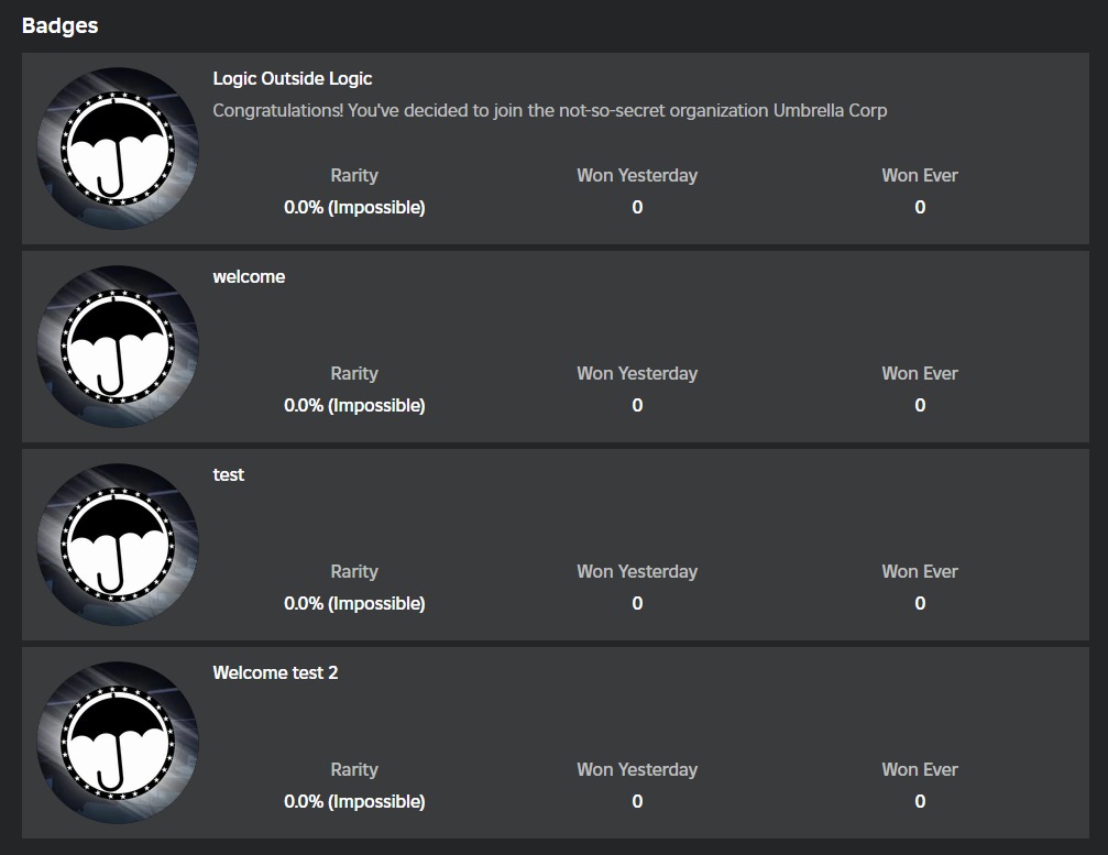 Error granting badge to in-game users in my party - Scripting Support - Developer Forum | Roblox