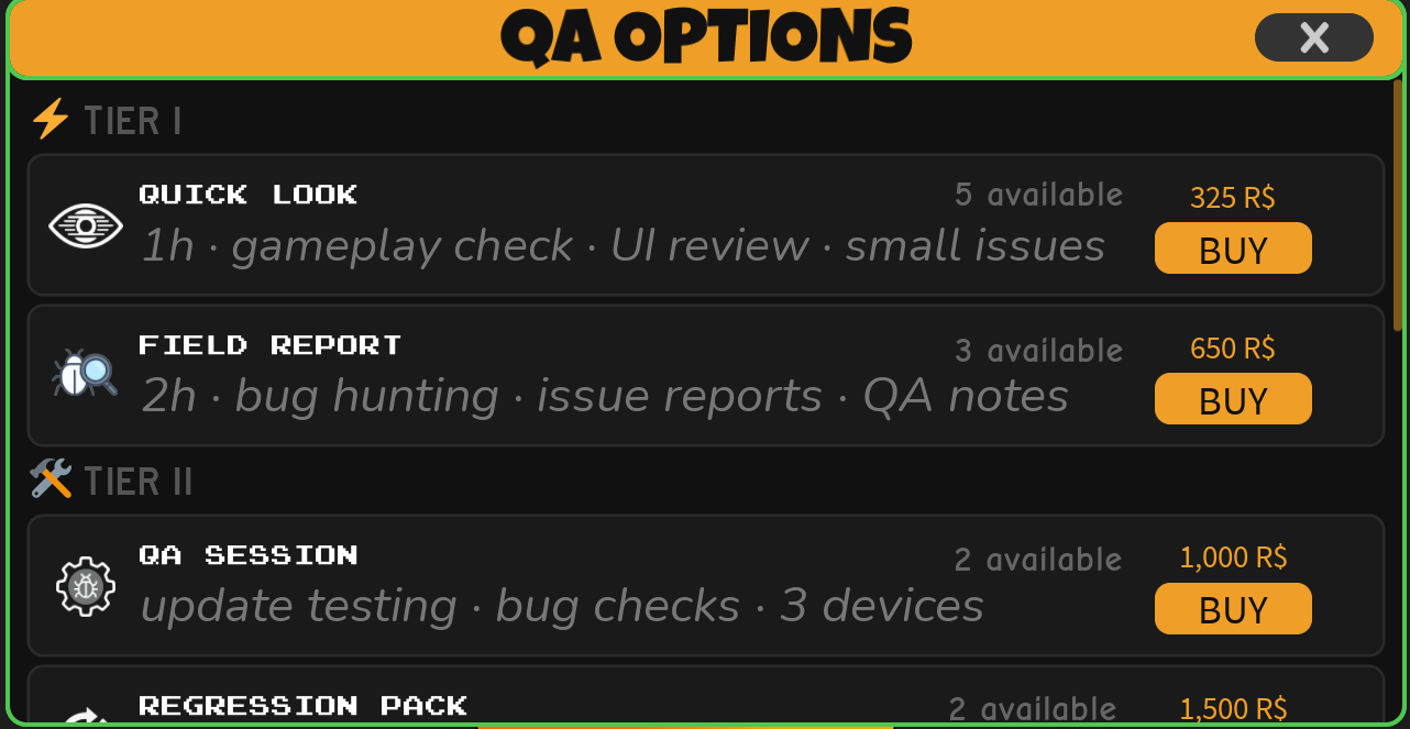 [FEEDBACK] Tested by Sunvli | Roblox QA Testing Services - Creations ...