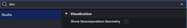 Make "Toggle collision fidelity" easier to find in the Customize ...