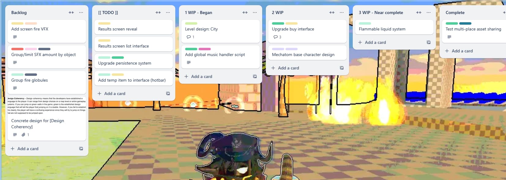 Development planning and ongoing development - Game Design Support ...